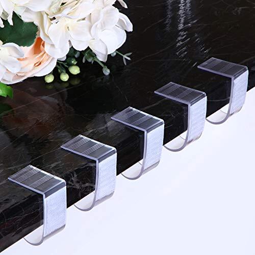 50 Packs Plastic Table Cover Clips Tablecloth Clips Table Skirting ...