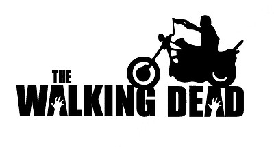 Decal Vinyl Truck Car Sticker - Zombie The Walking Dead Daryl Dixon ...