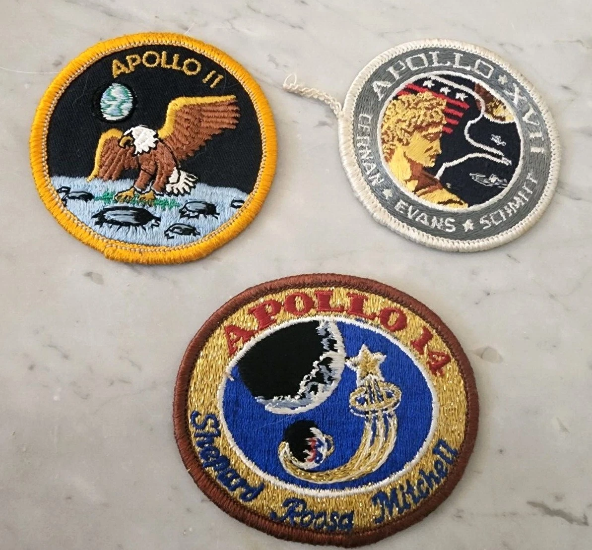 Astronaut Apollo Patches