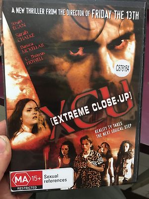 XCU Extreme Close Up ex-rental region 4 DVD (2001 horror thriller movie) rare | eBay Australia