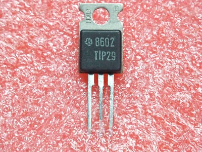 Lot x4: transistor TIP 29 ~ NPN TIP29 (complementary PNP TIP30)Vce 40 ...