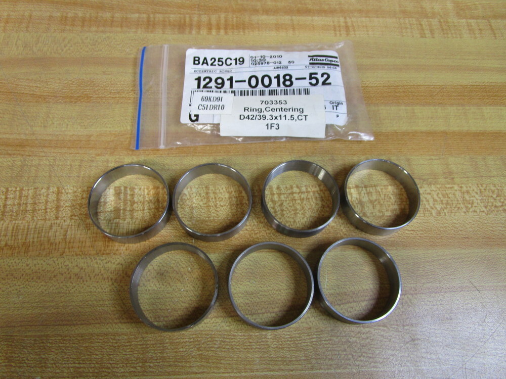 Atlas Copco 1291-0018-52 Eccentric Ring BA25C19 (Pack of 7) | eBay
