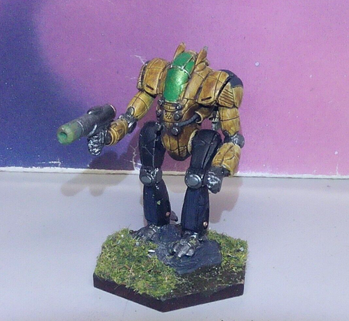 BATTLETECH CHAMELEON MECH [CLAN WOLF] (RAL PARTHA METAL, PAINTED) | eBay