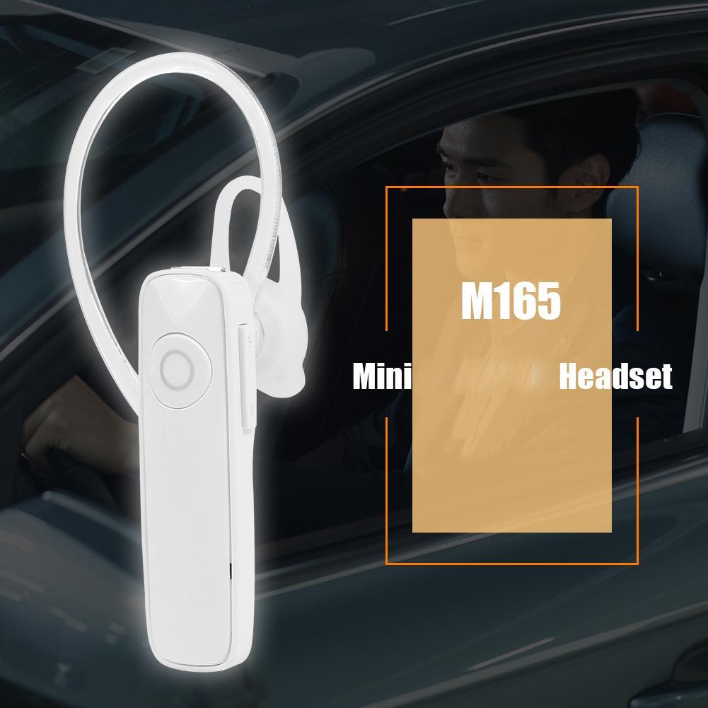 M165 Wireless Bluetooth-compatible Earphone Handsfree Call Business ...