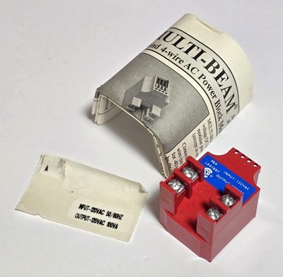 Banner PBA 16384 Power Block 120VAC for Multi-Beam Photoelectric Sensor ...