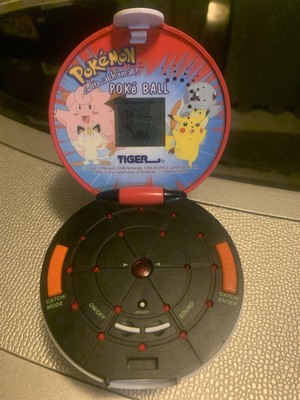 Vintage Tiger Electronics 1999 Pokemon POKÉ BALL Handheld Game Tested ...