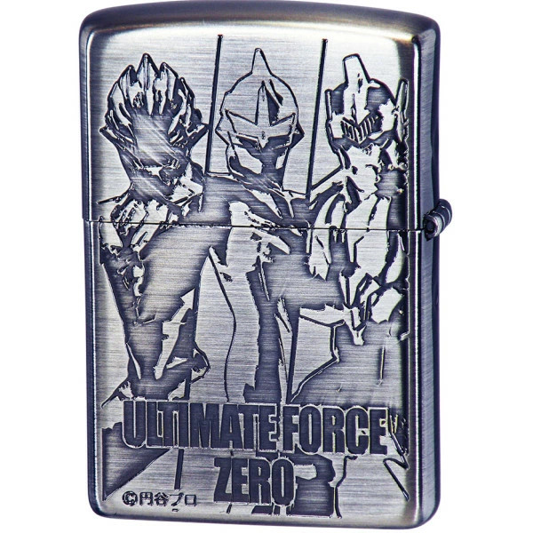 ZIPPO ULTRAMAN ZERO Ultimate Force Zero Ni Komi Double-sided processing ...