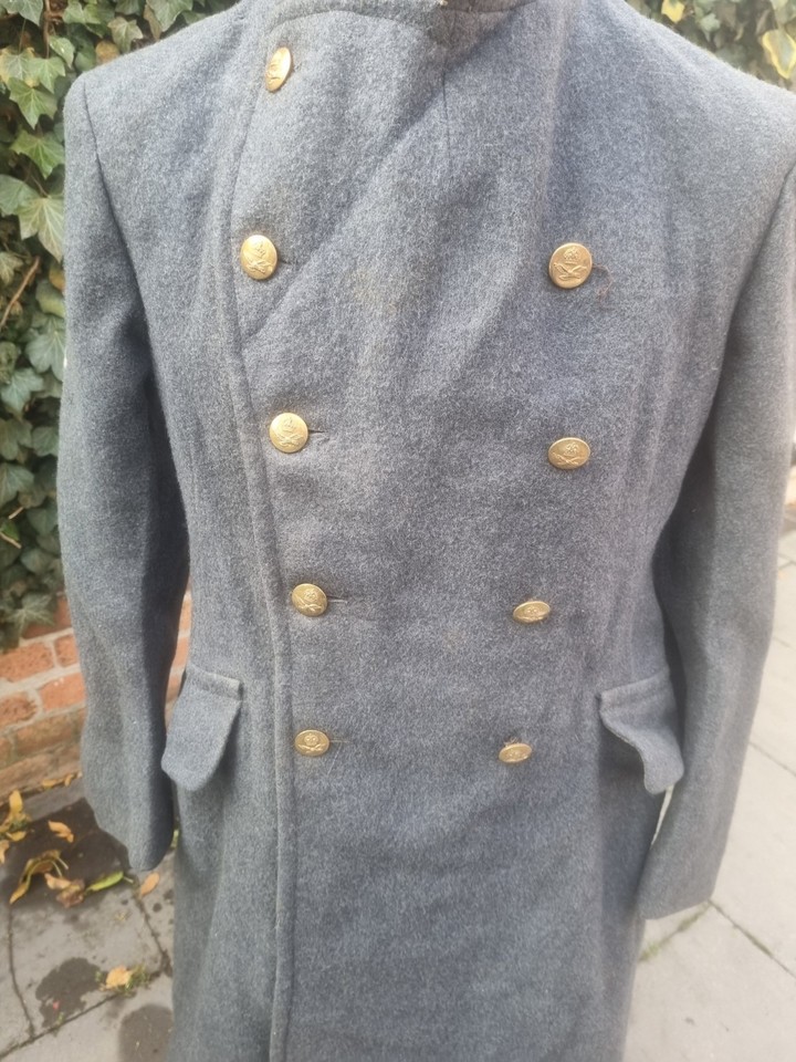 SUPERB Post WW2 era Royal Air Force O/R RAF Greatcoat hight 5'5"-5'6 ...