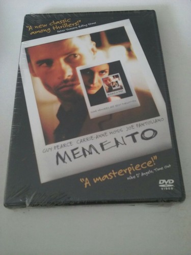 Memento (DVD, 2001) WS Guy Pearce, Carrie-Anne Moss BRAND NEW ...