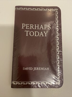 NEW BOOK SEALED Perhaps Today David Jeremiah 2019 Faux Leather Prayer ...