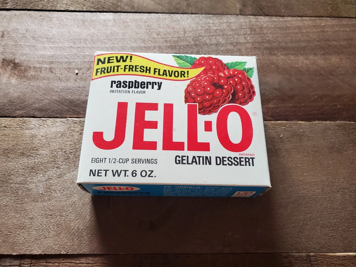 Red Jello Box