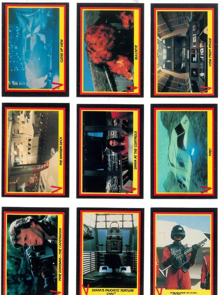 "V" trading card set of 66 cards by Fleer | eBay