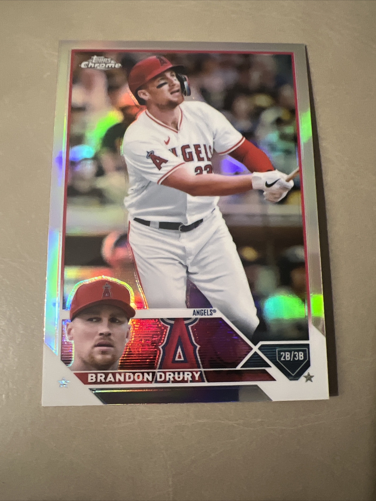2023 Topps Chrome Brandon Drury Refractor - Angels #152 | eBay