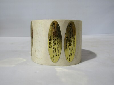 4 McCormick Oblong Labels For Full Size Decanters | eBay