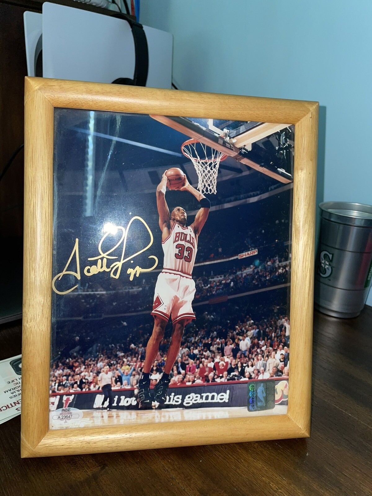 dennis rodman autographed photo | eBay