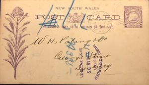 New South Wales Australia, Postal Stationery/Postcard 1893 £5.95 BUY IT ...