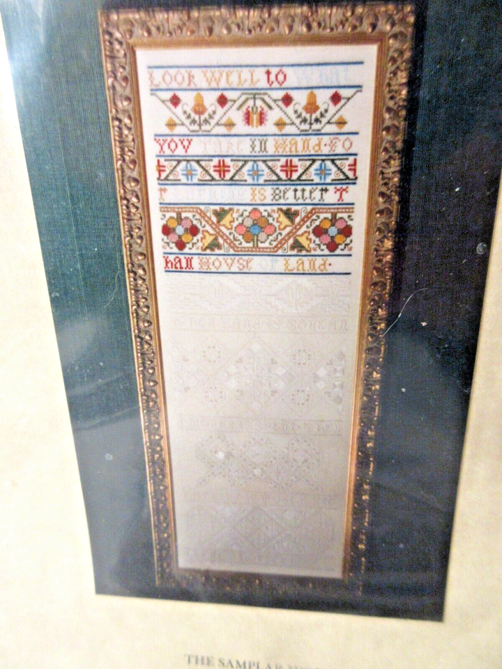 The Samplar Workes THE WHITNEY BAND SAMPLER Counted Cross Stitch ...