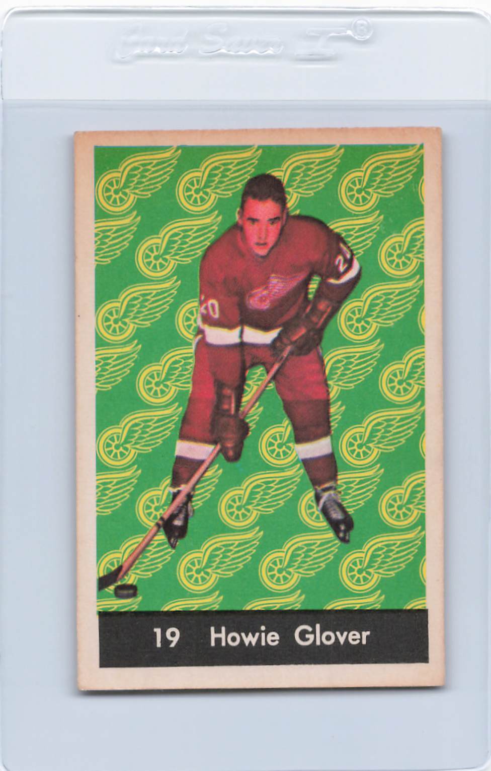 1961/62 Parkhurst #19 Howie Glover Red Wings VG/EX *DA-B4543 | eBay