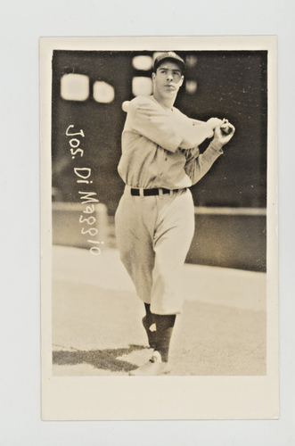 1930's 1936 Joe DiMaggio Rookie Postcard Like Worch Cigars R312 Exact ...