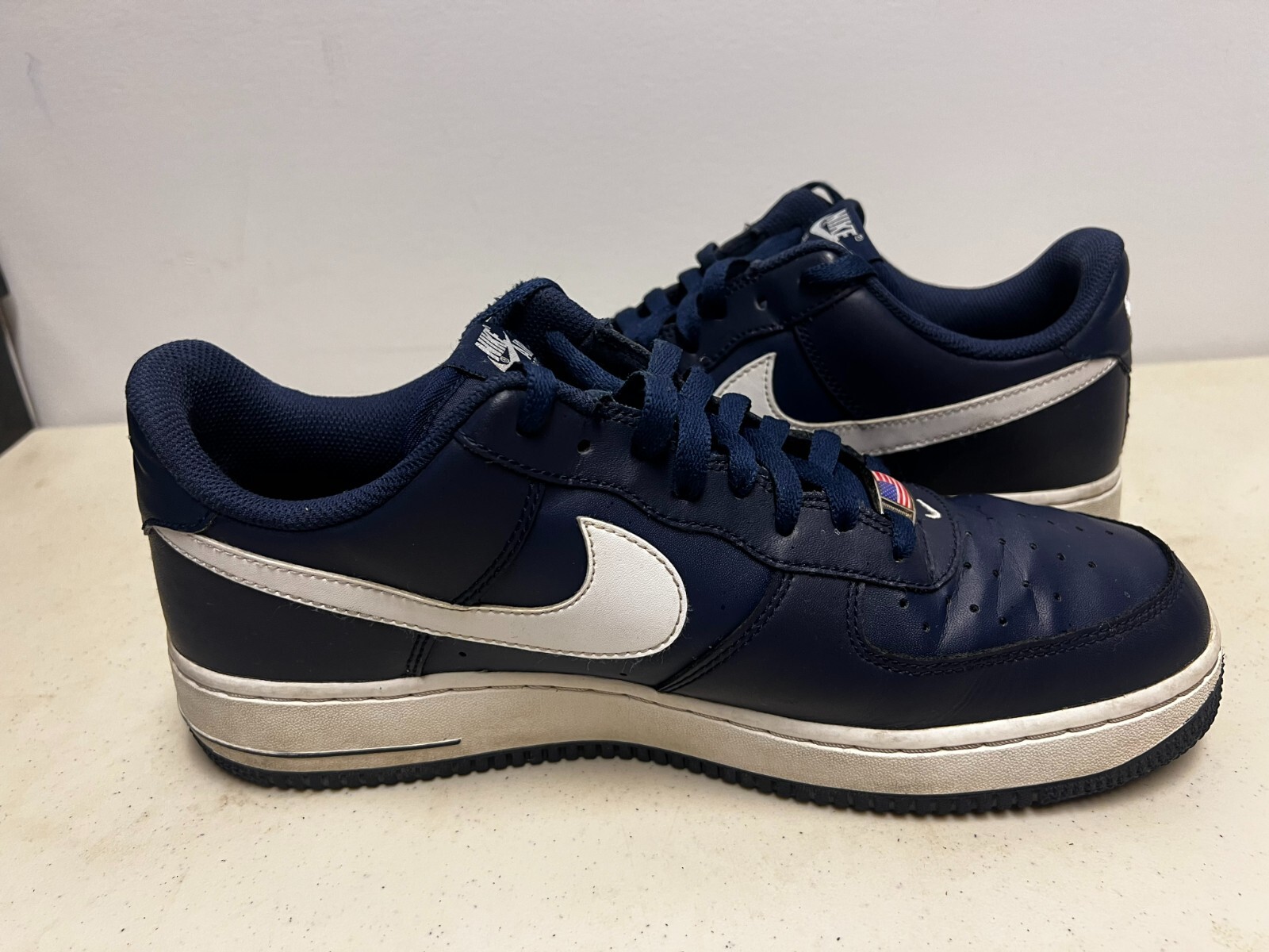 Nike Air Force 1 Midnight Navy Men's Size 12 AF1 Low Shoes Sneakers ...