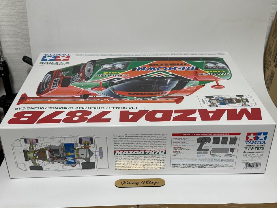 Tamiya 1/10 Mazda 787B Electric RC Car Radio Control 47518 New ...