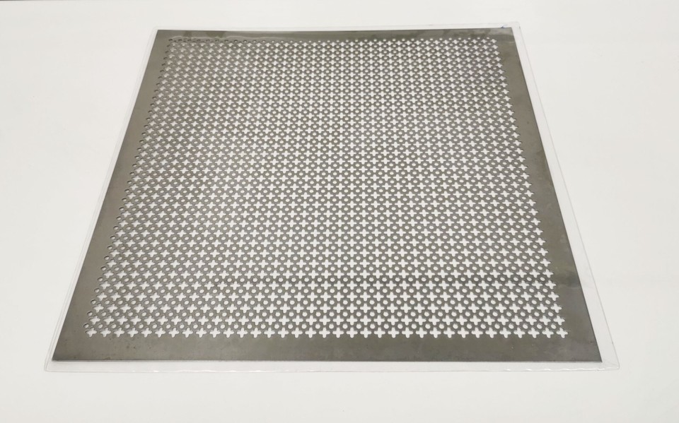 Perforated Sheet STEEL Round Square Clover Designs 1MM Thick | eBay UK
