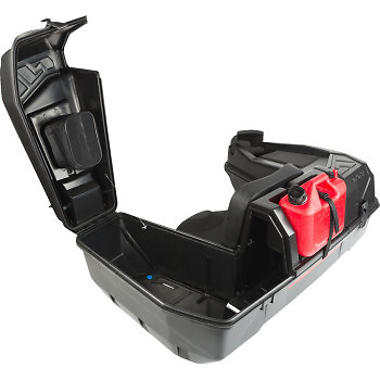 Kimpex Nomad Plus ATV Rear Rack Storage Trunk Backrest Passenger Seat ...