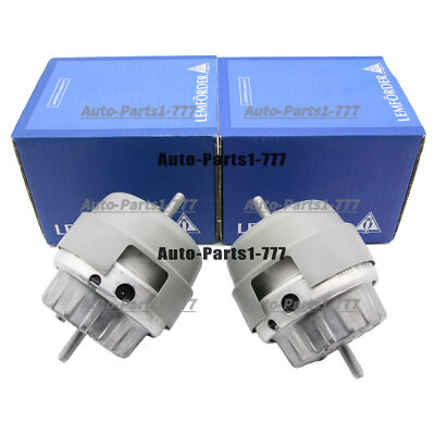 OEM Hydraulic Engine Mounts Left & Right Side For Audi C6 A6 BPJ BYK 2. ...