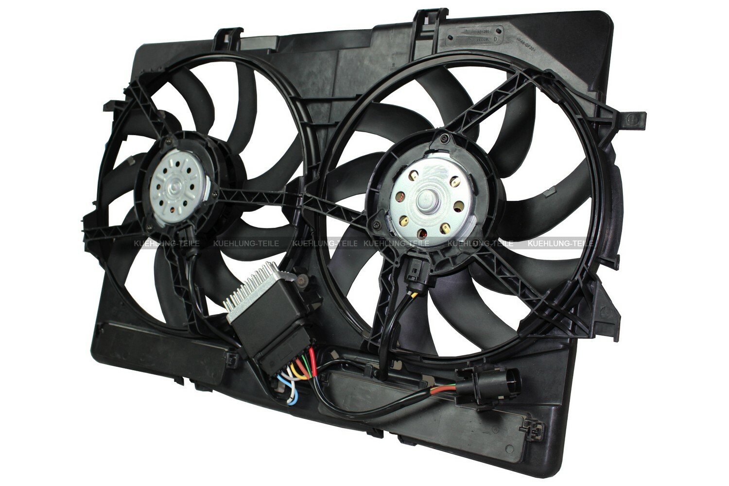 LÜFTER MIT STEUERMODUL FÜR MOTORKÜHLUNG AUDI A4 A5 A6 Q3 Q5 A7 07 ...