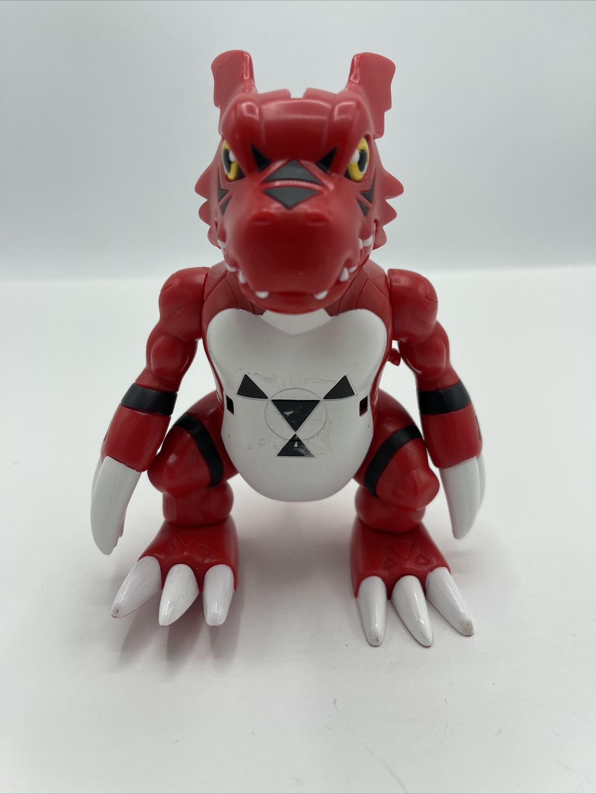 DIGIMON GUILMON Action Figure 5.5" Bandai 2001 With Chest Compartment ...
