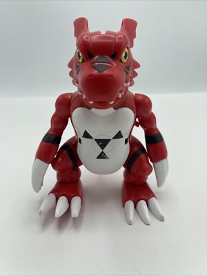 DIGIMON GUILMON Action Figure 5.5" Bandai 2001 With Chest Compartment ...
