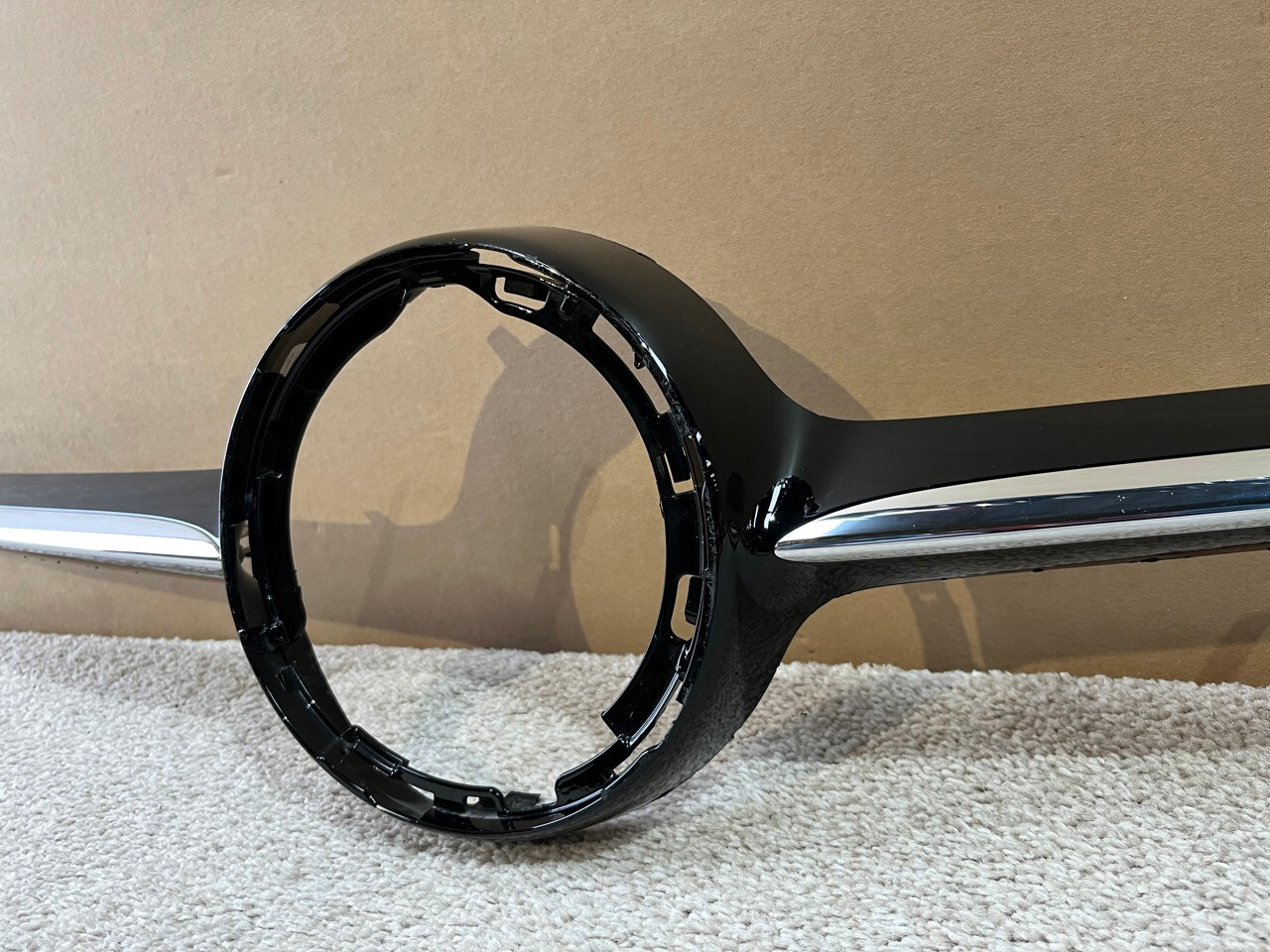 MERCEDES C CLASS A205 FRONT BUMPER GRILLE TRIM MOULDING A2058881100 ...