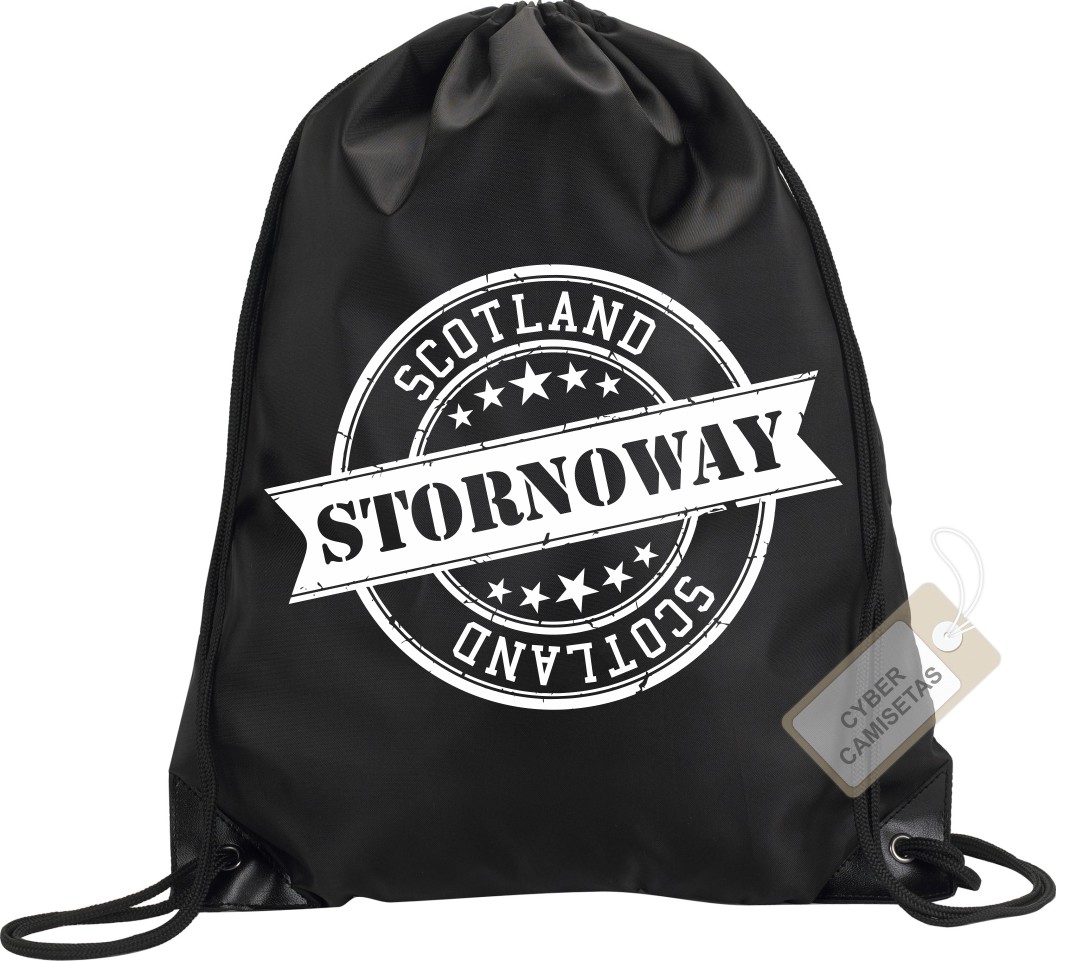 Stornoway Backpack Bag Stornoway Scotland UK Stamp Gym Flag Handbag ...