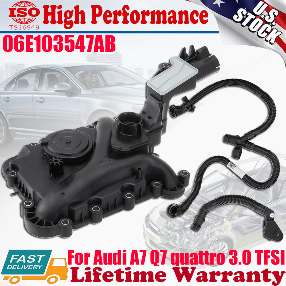 Oil Separator PCV Valve Vent Trim for Audi Q7 A8 Q5 S4 A6 A7 3.0TFIS ...