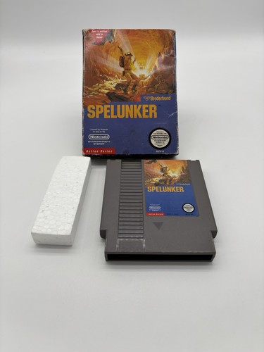 Spelunker Nintendo NES w/ Box Authentic Tested | eBay