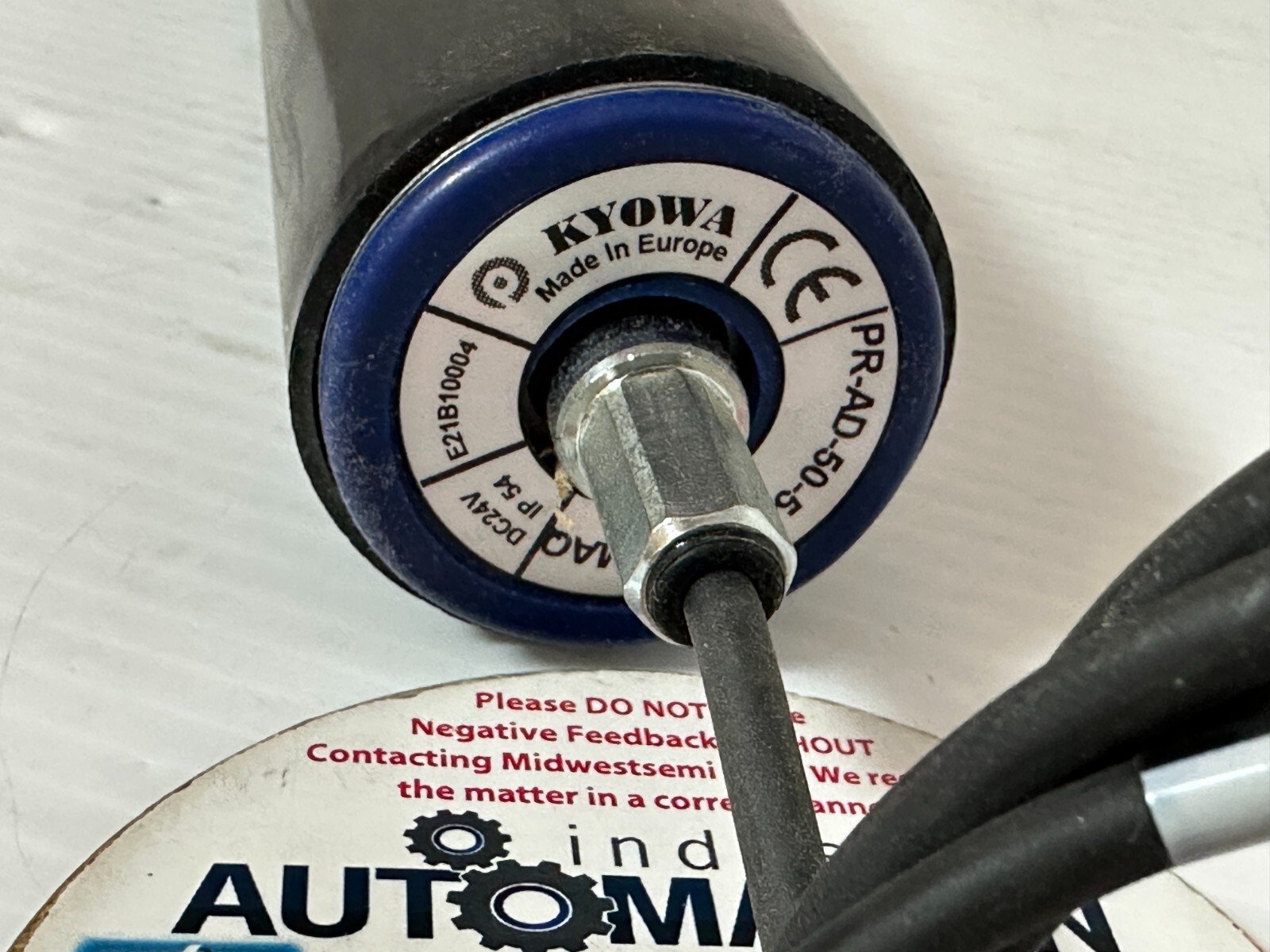 NEW KYOWA PR-AD-50-543-125RMAQ /1/1 PULSEROLLER DC24V 75 X 10 X 10CM ID ...