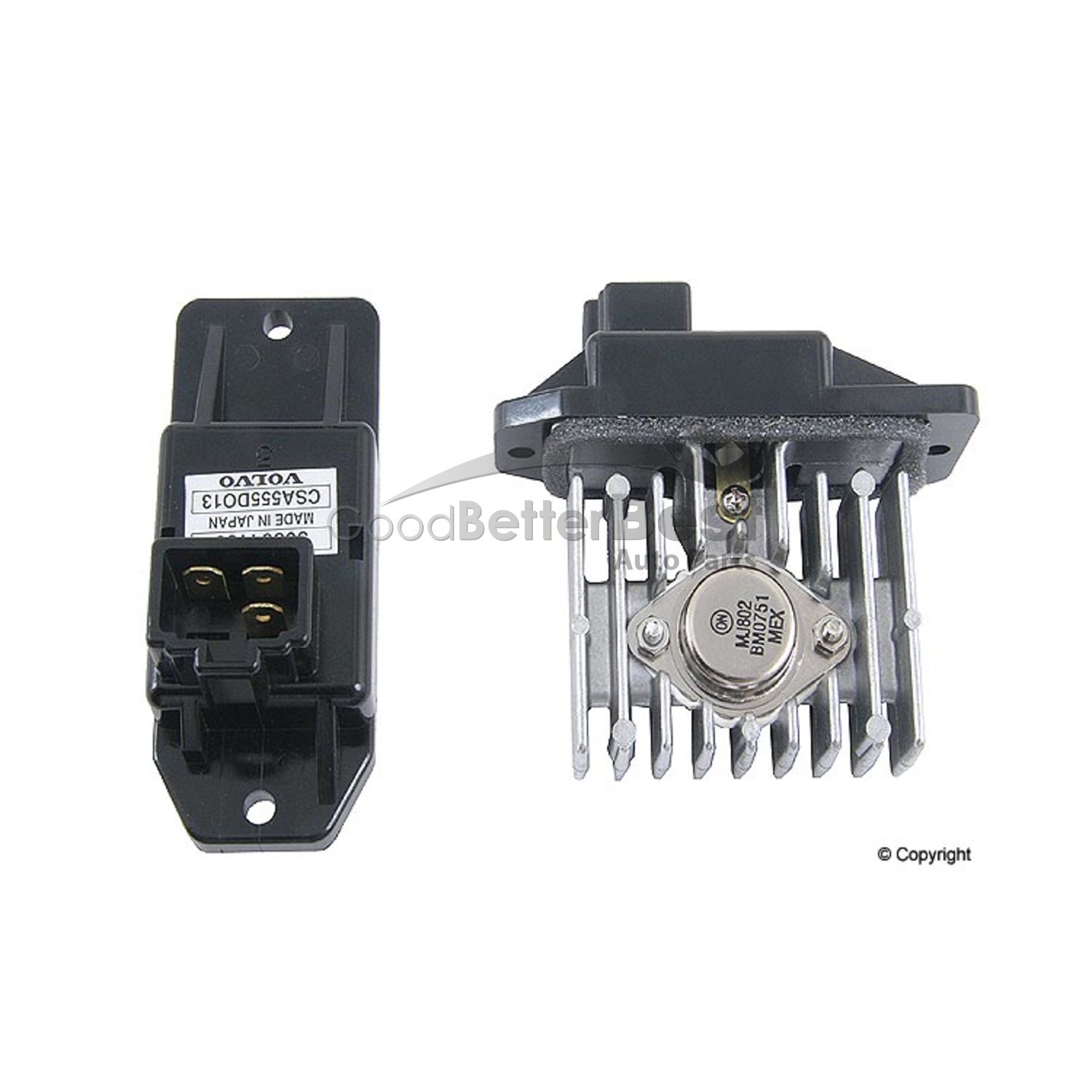 One New Genuine HVAC Blower Motor Resistor 30864189 for Volvo S40 V40 ...