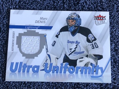 2007-08 Fleer Ultra Ultra Uniformity Marc Denis #U-MD | eBay