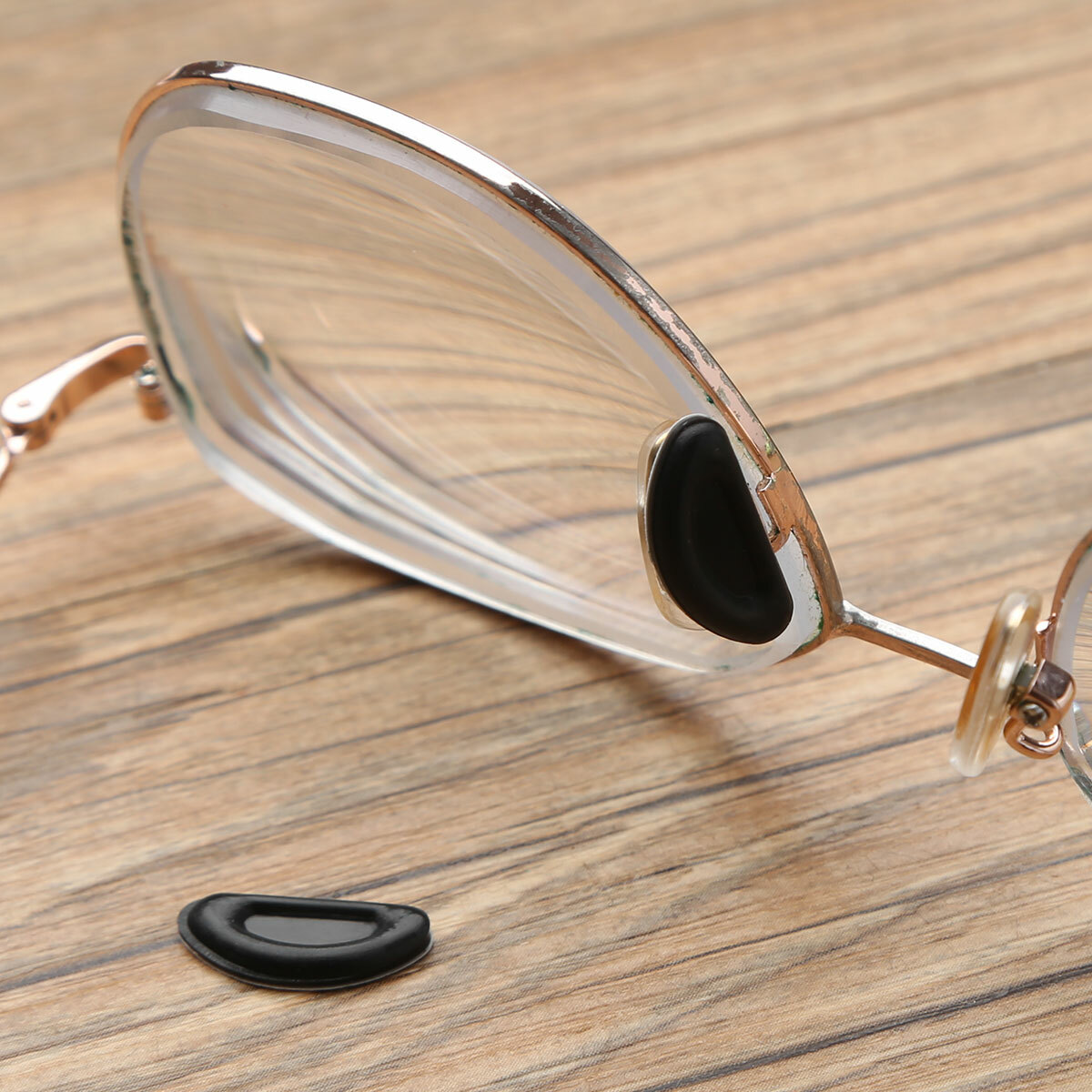 20 Pairs Hypo-allergenic Adhesive Silicone Anti-Slip Nose Pads Grip Eye ...