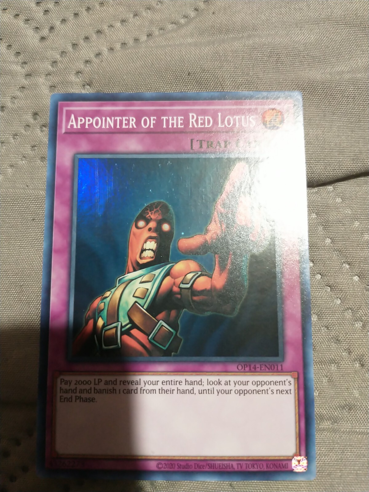 Appointer Of The Red Lotus - OP14-EN011 - Super Rare - NM/VLP | eBay