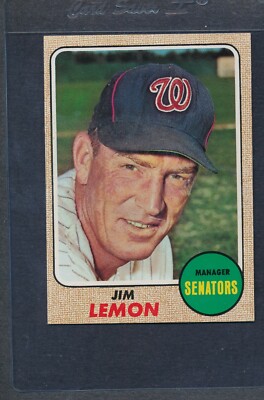 1968 Topps #341 Jim Lemon Senators EX/MT *8163 | eBay