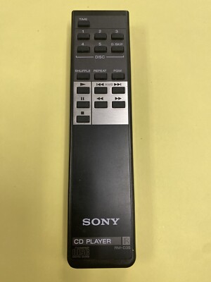 Genuine Sony RM-D35 Remote Control For 5 Disc Player Model CDP-C30 | eBay