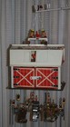 Nostalgic Vtg Farm Wind Chime Barn Toys Animals Fisher Price Farmer ...