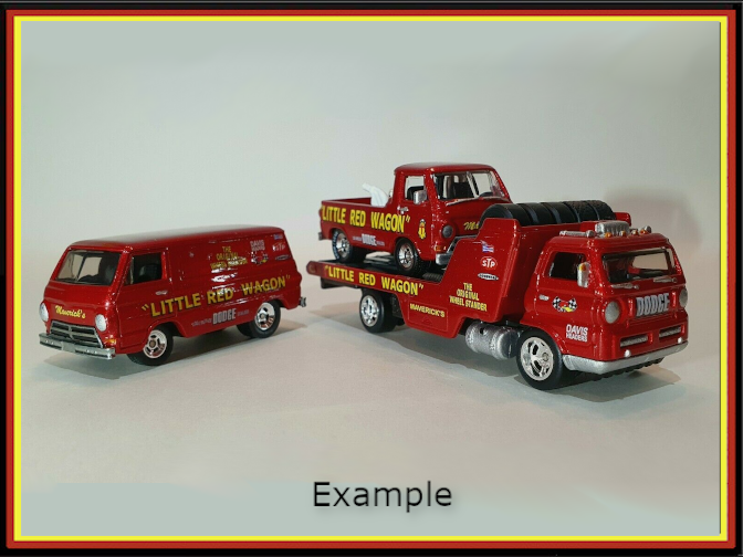 Die Cast 1/64 'Little Red Wagon" Decal Set SCR-0083 | eBay