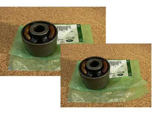 GENUINE LAND ROVER REAR CONTROL ARM BUSHING SET LR2 RANGE ROVER EVOQUE ...