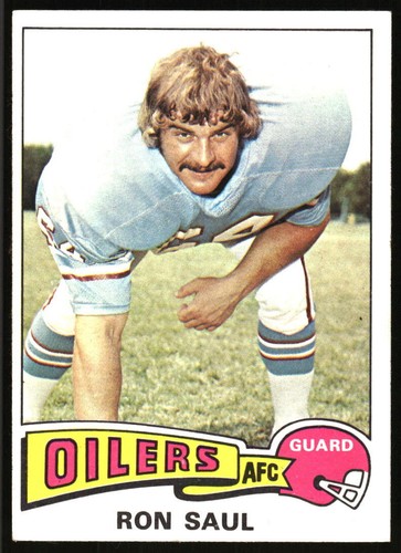 1975 Topps Ron Saul #24 Houston Oilers L7 | eBay