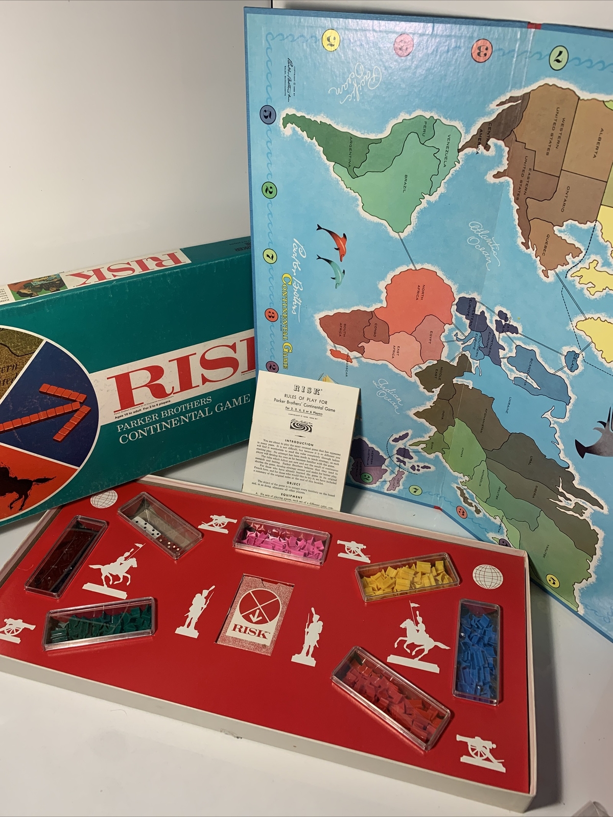 Original Risk Board Game