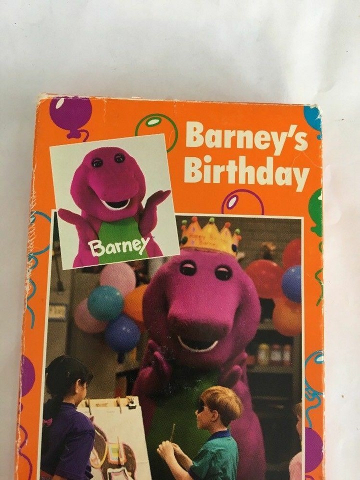 Barney - Barney's Birthday (VHS, 1992) 45986990112| eBay