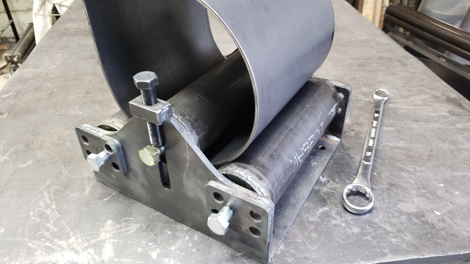 48 Super Heavy Duty Sheet Metal Roller Slip Roll rolling x 1/8 steel 10 ...