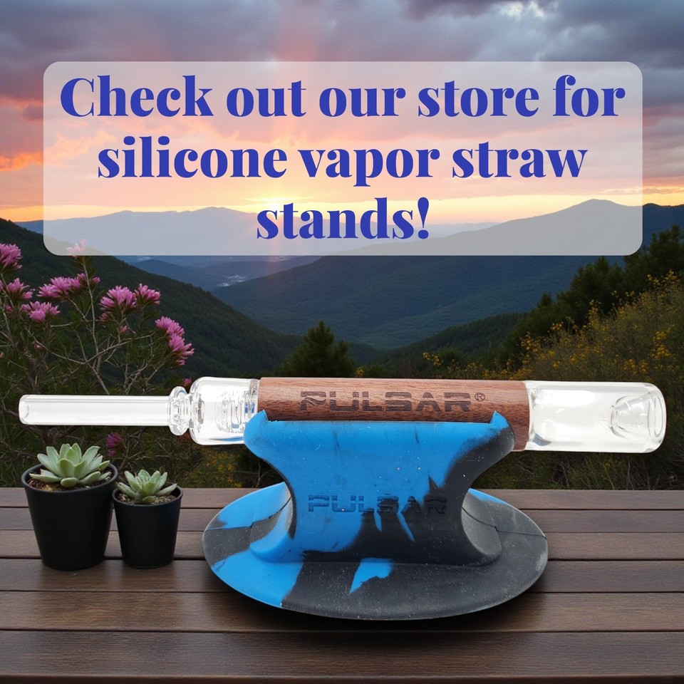6" Pulsar HONEYCOMB Vapor Straw Wax Dabbing Tobacco BOROSILCATE GLASS ...